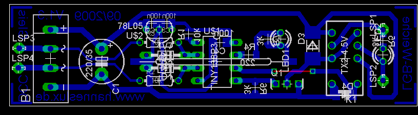 DCC-Einzelweichen-Decoder für Gartenbahnweiche